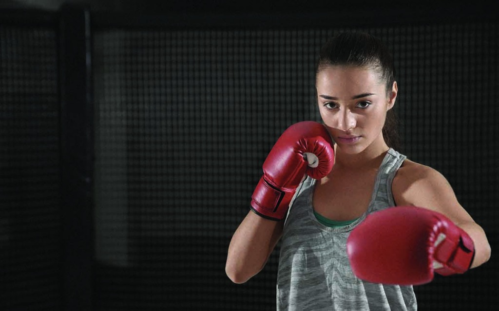 Portrait,Of,Young,Female,Boxer,In,Gym – Boxing Futures